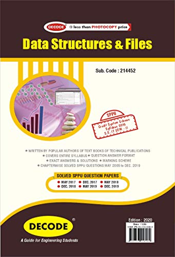 Data Structures & Files for SPPU 15 Course (SE - II - IT - 214452) - 2020 Edition eBook ...