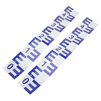 Amazon.com: FUNOMOCYA Water Level Gauge Sticker Set Reflective Pool ...