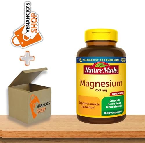 Amazon.com: Nature Made Magnesium (Oxide) 250 mg, 100 Tablets (2 ...