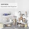 Amazon.com: SOFRON Expandable Cabinet Storage Shelf Stackable Organizer ...