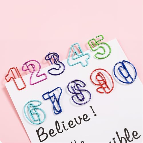 Amazon.com : 100Pcs Cute Paper Clips Funny Cute Paperclips Bookmarks ...