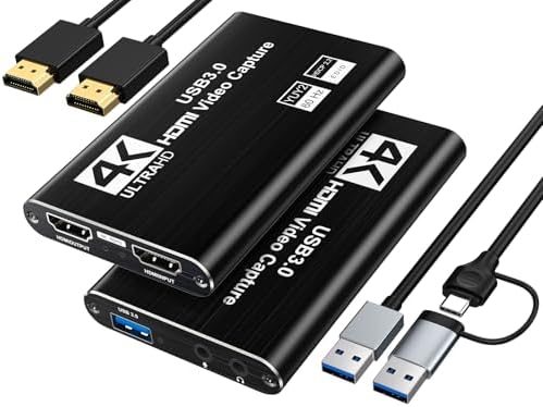Amazon.com: XIIXMASK USB 3.0 Video Capture Card with 100W PD - HDMI to ...