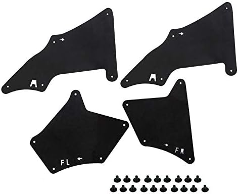 Amazon.com: HECASA Splash Guard Fender Liner Shields Kit Compatible ...