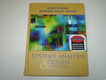 Systems Analysis Design: 9780471073222: Computer Science Books @ Amazon.com