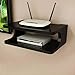 Dime Store Set top Box Stand | WiFi Router Holder Wooden Wall Shelves ...