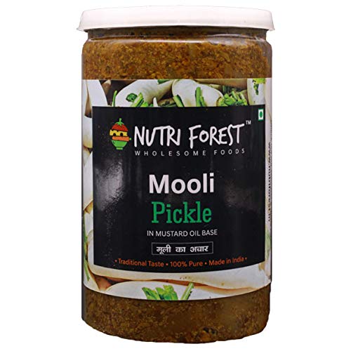 Nutri Forest Radish Pickle Mooli ka Achar -400gm : Amazon.in: Grocery ...