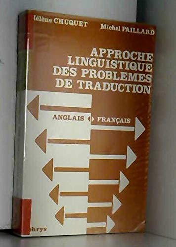 Amazon.fr - APPROCHE LINGUISTIQUE DES PROBLEMES DE TRADUCTION ANGLAIS ...