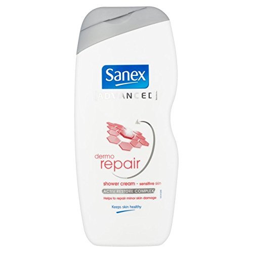 Amazon.com : Sanex Dermo Repair Sensitive Shower Cream 250ml by Sanex ...
