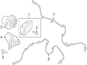 Amazon.com: Ford BT4Z-2C219-A, ABS Control Module : Automotive