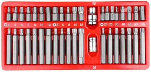 Eastman Tools Kit 40 Pcs Metal-Box Bit Set, Metal Box, Metal Latch, S2 ...