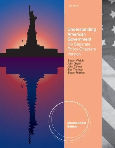 Buy UNDERSTANDING AMERICAN GOVERNMENT NO SEPARATE POLICY CHAPTERS, 13ED ...