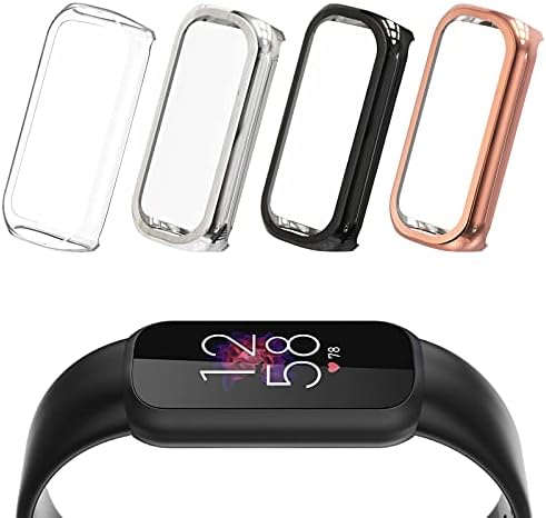 Amazon.com: Screen Protector Case Compatible with Fitbit Luxe ...