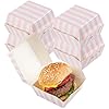 Amazon.com: Restaurantware 2.5 x 2.5 x 2 Inch Mini Burger Boxes 100 ...