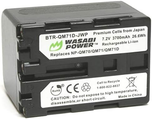 Amazon.com: Wasabi Power Battery for Sony NP-F975, NP-F970, NP-F960, NP ...