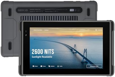 Amazon.com: Hugerock X7 Rugged Tablet 7 inch, 2600nit Sunlight Readable ...