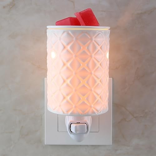 Amazon.com: 3D Electric Candle Melter, Cylinder Shape Smokeless Wax ...