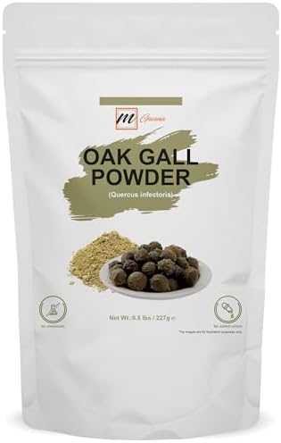 mGanna 100% Natural Oak Gall Powder 0.5 lbs / 227 GMS | Quercus ...