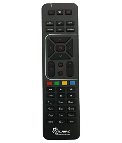 Buy LRIPL DTH Remote Without Recording Feature, Works for Airtel DTH ...