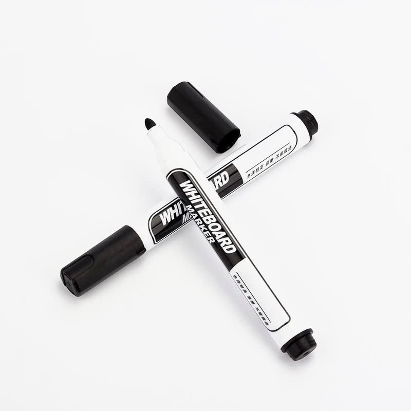 Black Whiteboard Pens White Board Markers Dry Wipe Pens for Whiteboard ...