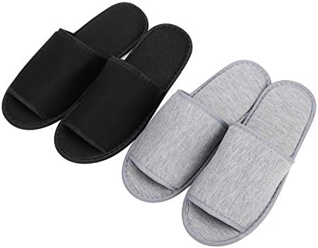 Amazon.com: Portable Slippers Foldable Flat Spa Slipper Flight Trip ...