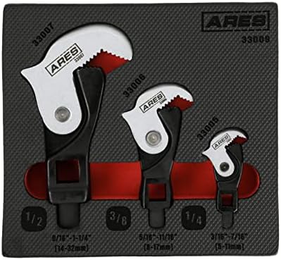 Powerbuilt 2 Piece Spring-Loaded Crowfoot Wrench Set, Adjustable, Auto ...