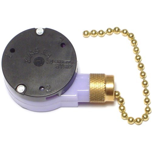 3 Speed Pull Chain Switch (2 Pieces): Electrical Outlet Switches ...