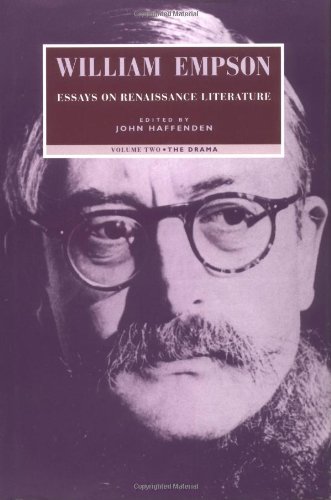 『William Empson: Essays on Renaissance Literature: Volume 2, - 読書メーター