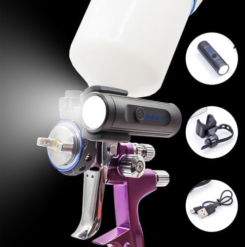 Amazon.com: Spray Paint Gun Light, Universal Automotive Paint Gun ...