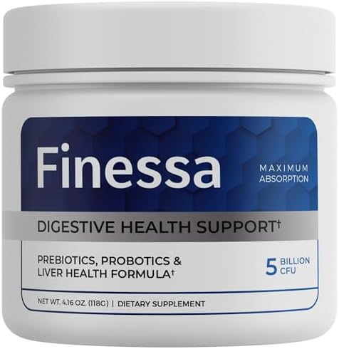Amazon.com: Finessa Digestive Probiotic Drink - 2in1 Digestive Health ...