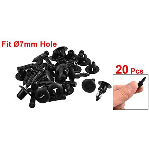 Amazon.com: 20 Pcs 7mm Hole Plastic Push Screw Rivet Fairing Panel ...