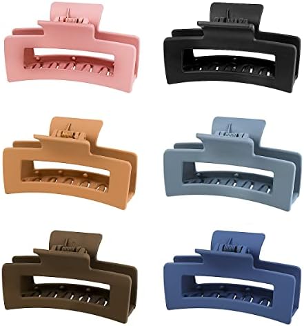 Amazon.com : Hair Clips for Women Thick Hair 4 Inch Large Claw Clips ...