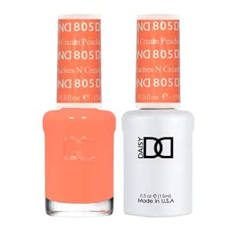 Amazon.com: DND Gel Polish Set, Orange Collection, UV/LED Gel Polish ...