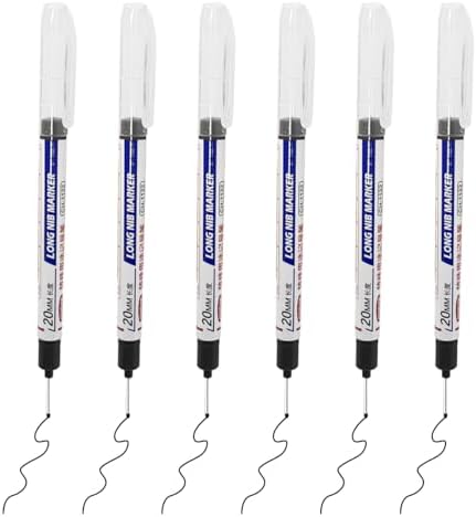 Amazon.com: 2024 Upgrade Long Head Deep Hole Marker,Permanent Markers ...