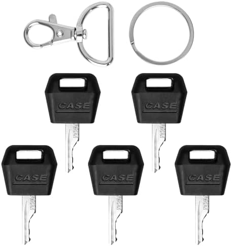Amazon.com: 5 PCS D250 Ignition Keys Replacement Key for Case IH ...