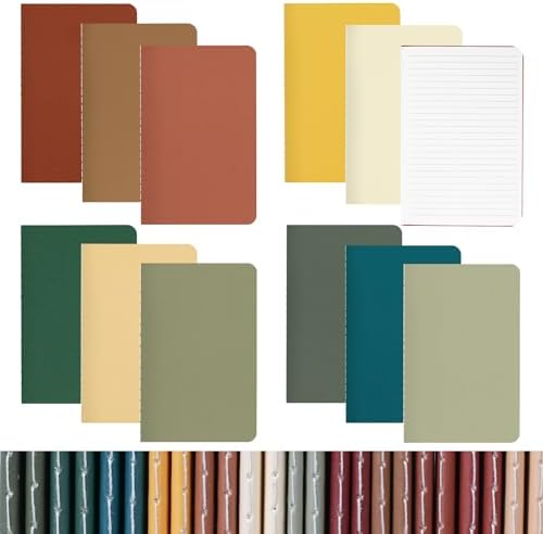 Amazon.com : EOOUT 24pcs Small Notebooks Bulk, Small Pocket Notebooks ...