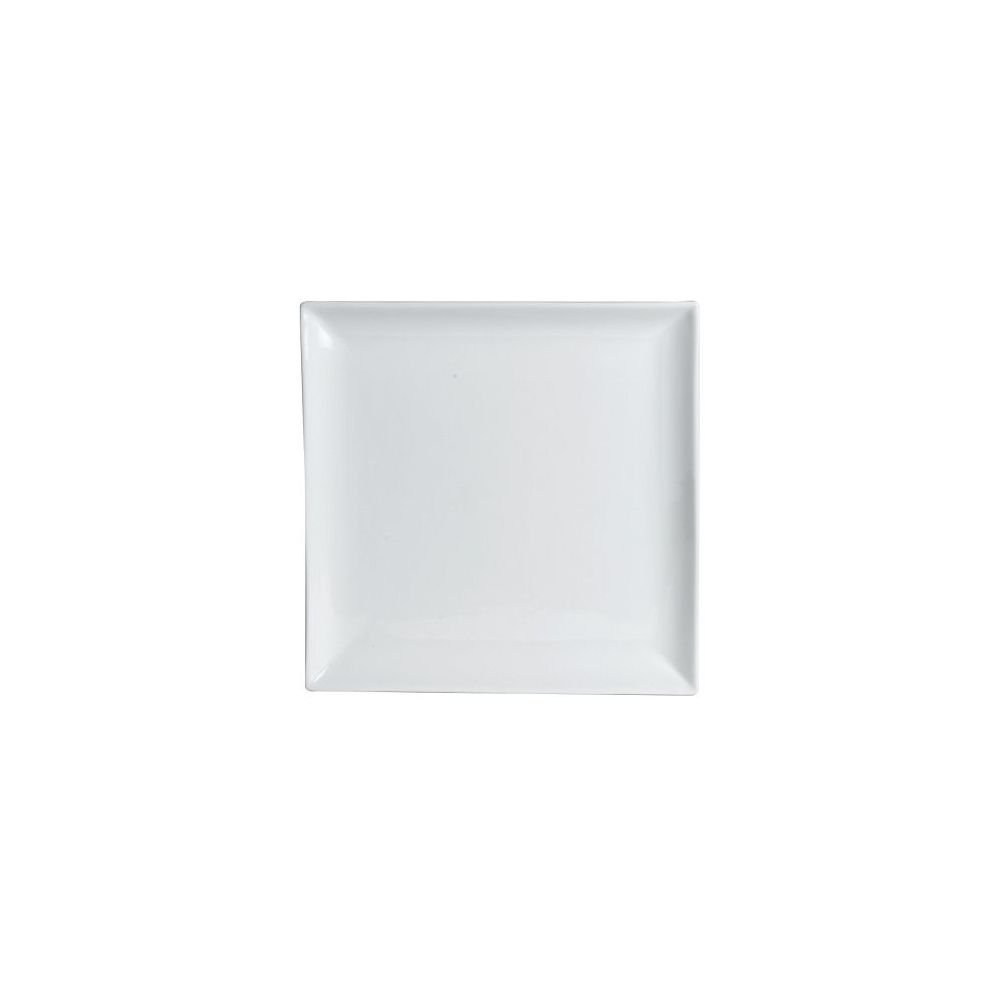 Amazon.com | Steelite Varick Cafe White Porcelain 5-1/2" Square Plate ...