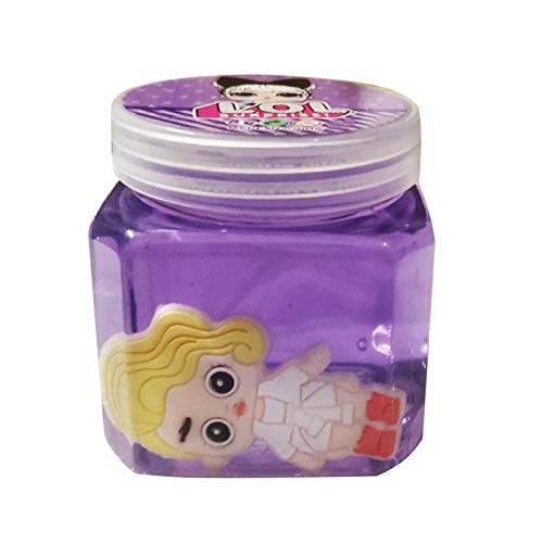 Rudra Enterprise Crystal Clear Clay Jelly Slime Mud with Cartoon Figure ...