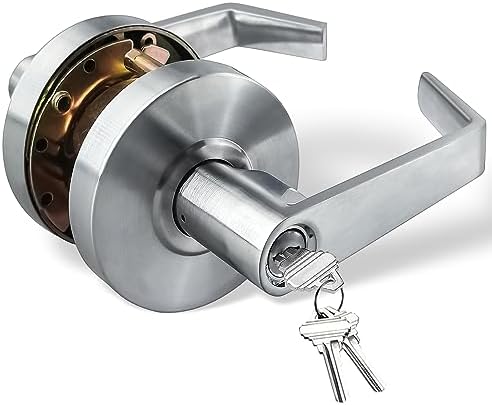 Rerishom Commercial Door Hand Locks Heavy-Duty Lever Lock Grade 2 ...