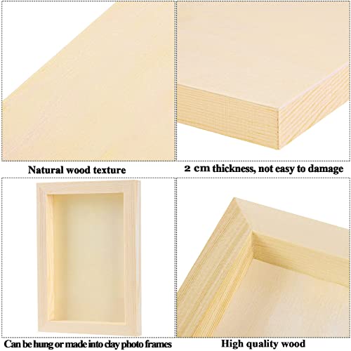 Snapklik.com : ADXCO 8 Pack Wood Panels 5 X 7 Inch Wooden Canvas Board ...