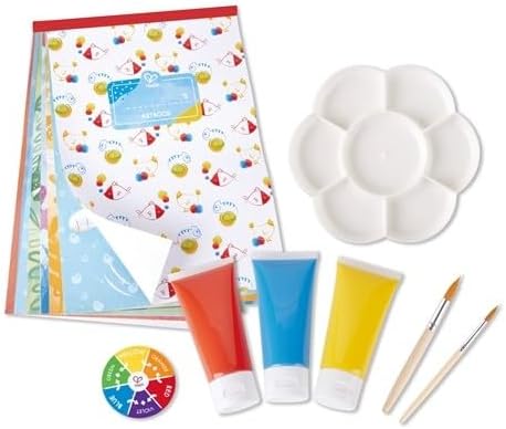 Amazon.com: Hape Color Mix Painting - Activities and Art Supplies for ...