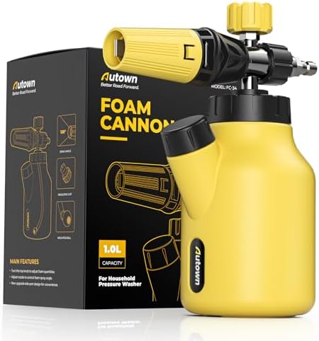 Amazon.com: YETIANICAL Foam Cannon,Snow Foam Lance,Thicker Foam ...