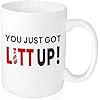 Amazon.com: CINHOLL Suits Tv Show Merchandise 15oz You Just Got Litt Up Funny Coffee Mug Louis ...