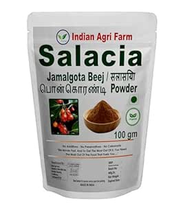 Buy Iagrifarm Salacia Powder - 100 Gram/Jamalgota Beej/Ponkoranti ...