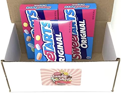 Amazon.com: SweeTARTS Original Theater Box Candy, 5 Ounce Boxes (Pack ...
