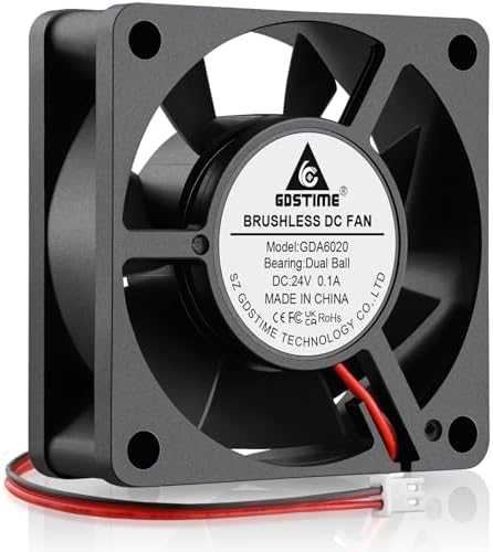 Amazon.com: GDSTIME Blower Fan, 40mm x 40mm x 20mm 24V DC Brushless ...