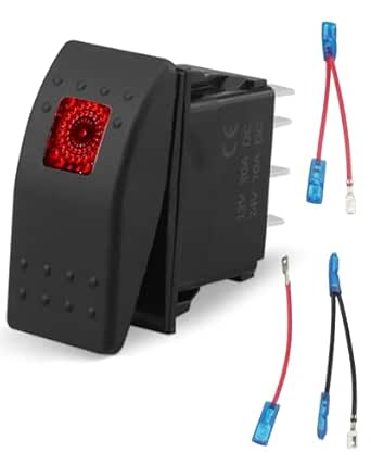 Amazon.com: 308-1062 Rocker Switch Kit Fit for Onan/Cummins RV ...