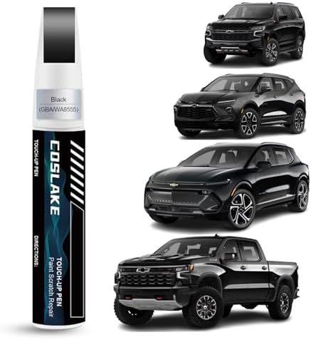 Amazon.com: GM Genuine ACDelco 2-In-1 Touch Up Paint Gloss Black 41 41U GBA WA8555 & Clear Top ...