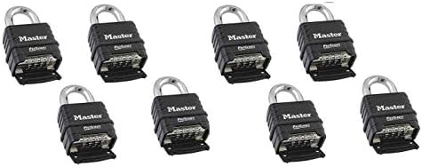 MasterLock 1178D Candado de combinación, cuerpo fundido a presión ...