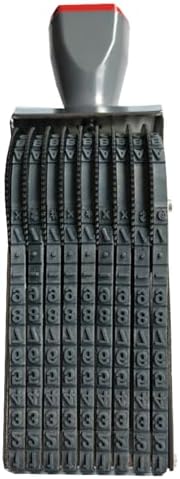 Amazon.com : ZHEHUA Numbers Changeable Date Stamp,Print Size 46 x 4.5 ...
