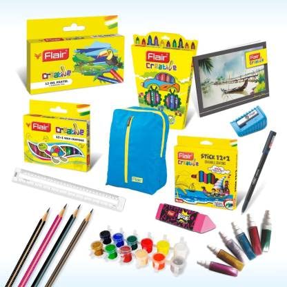 Flair Creative Series Smart Kit | Art Kit Set for Gifting | 97 ...